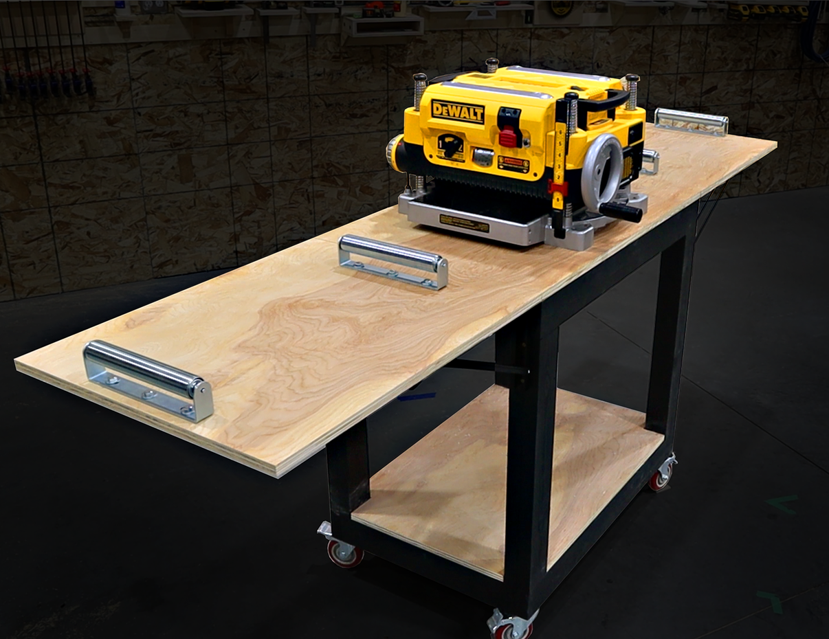 Expanding Planer Table – Bear Mountain Builds
