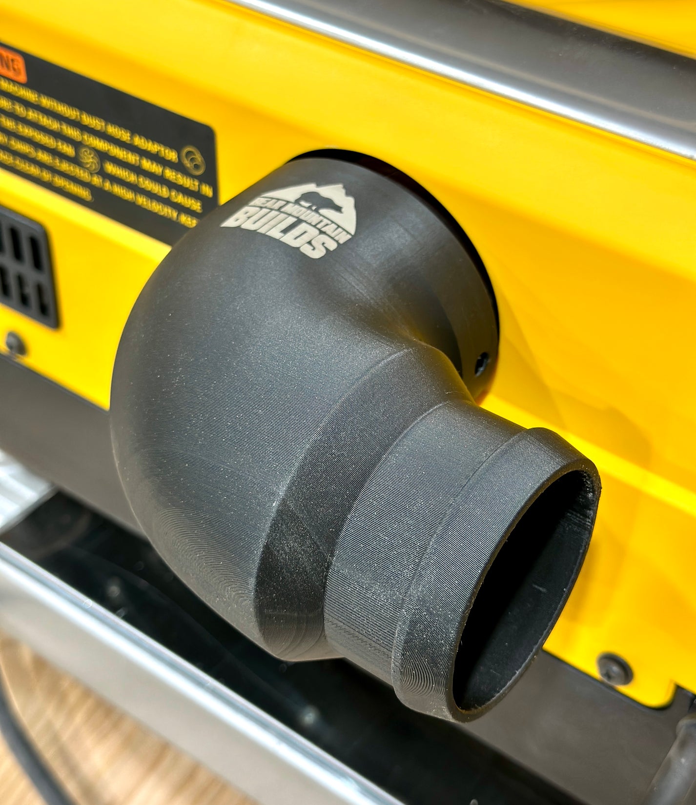 2.5" Hose Planer Adapter – Bear Mountain Builds