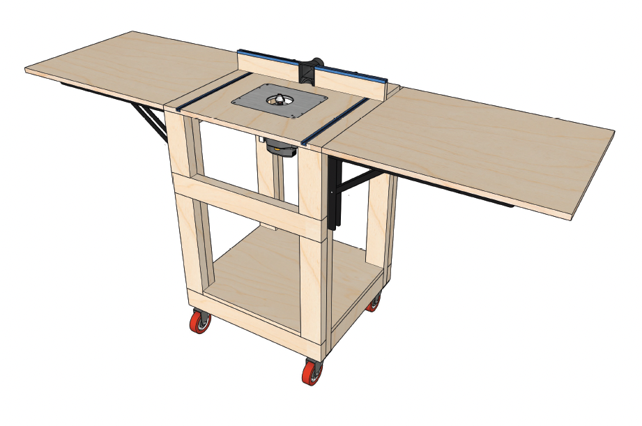 Expanding Router Table – Bear Mountain Builds